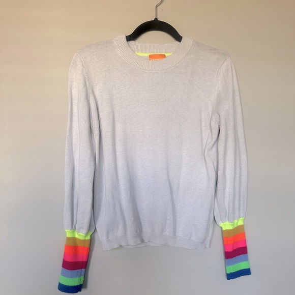 WISPR | Sweaters | Worn 2x Wispr Sweater Neon Detail Size S | Poshmark